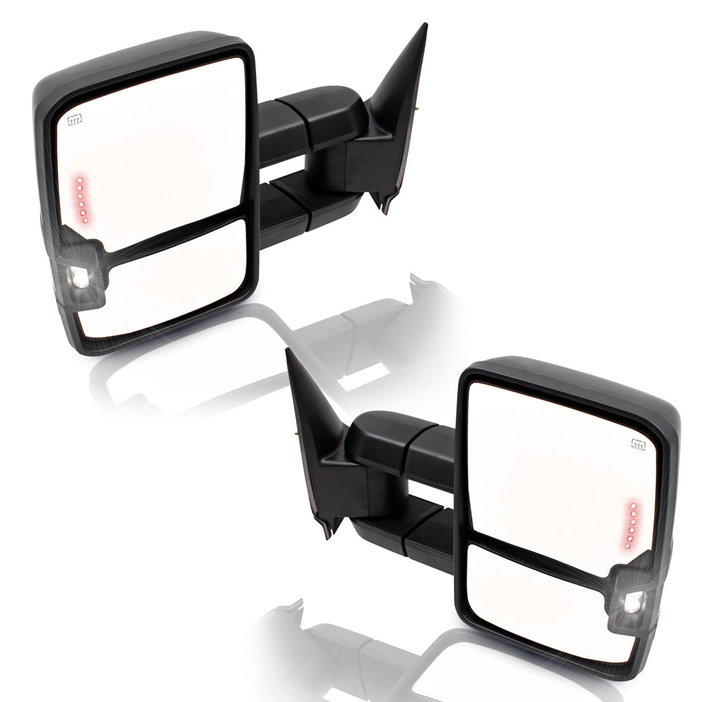 Brock Replacement Set Performance Upgrade Power Mirrors Heated Telesco ...