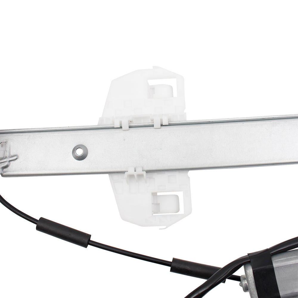 Brock Replacement Pair Set Front Power Window Regulators & Motors Comp ...