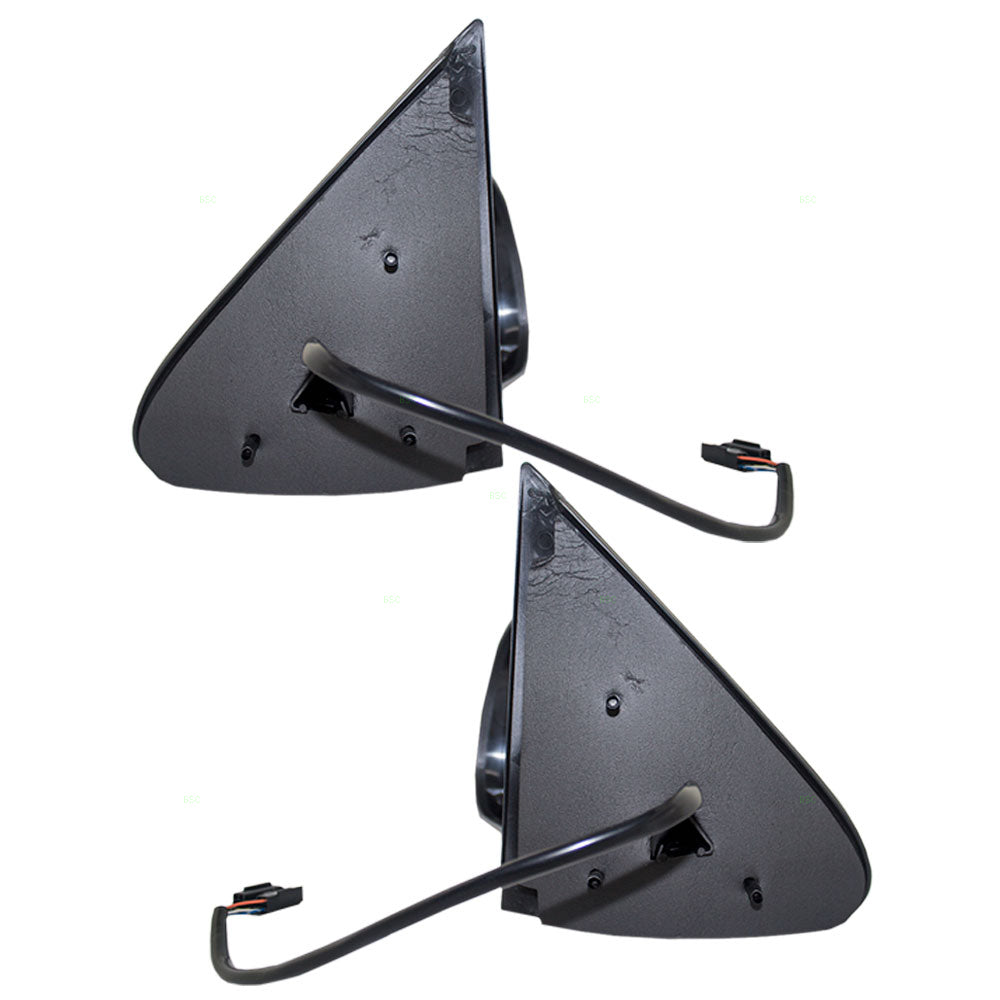 Driver and Passenger Power Side View Mirrors with Signal Smooth Replac ...