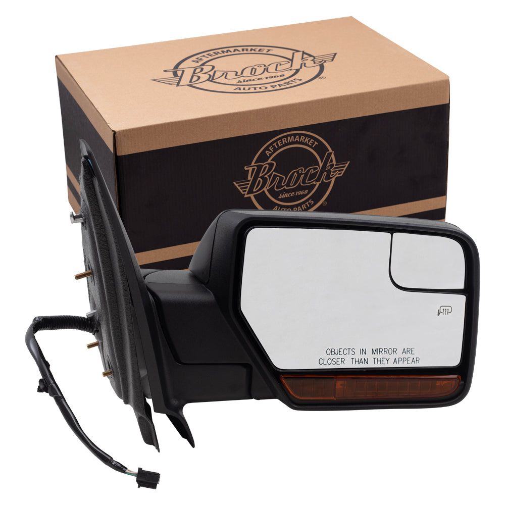 BROCK Side Power Mirror Replacement for 2012-2017 Ford Expedition Pass ...