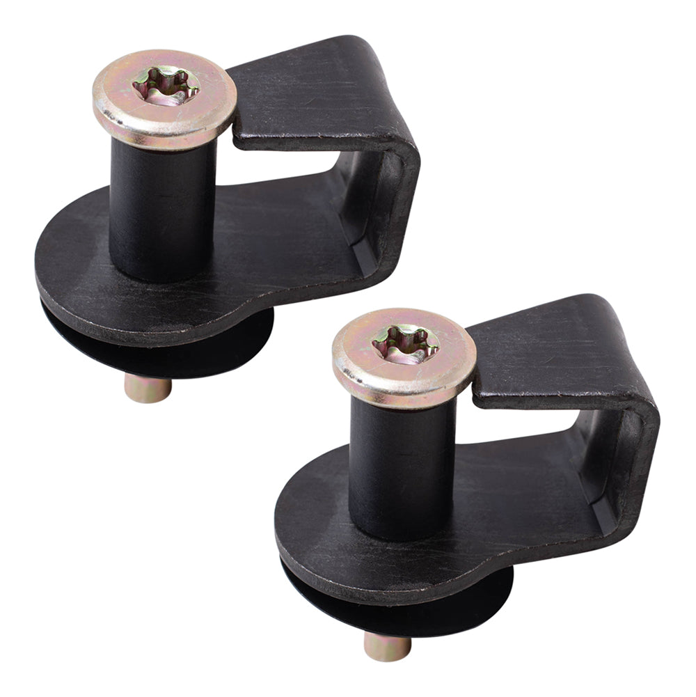 Brock Replacement 2 Pc Set Door Lock Striker Bolts M10 1.5MM Compatibl ...