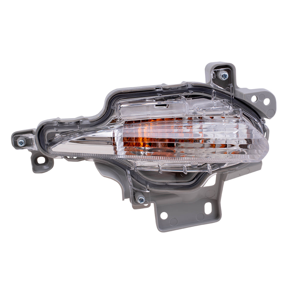 Brock Replacement Passenger Signal Light Compatible with 2017-2018 Maz ...