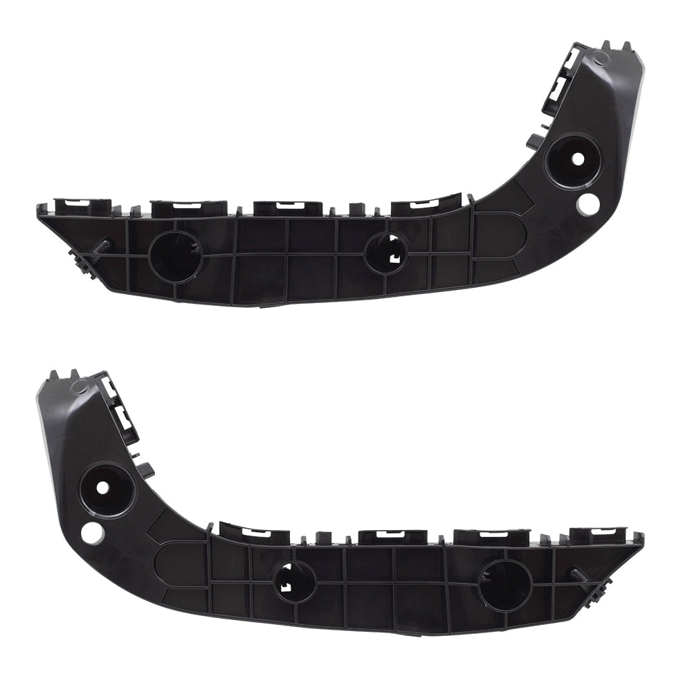 Brock Replacement Set Front Bumper Cover Supports Compatible with 2014 ...