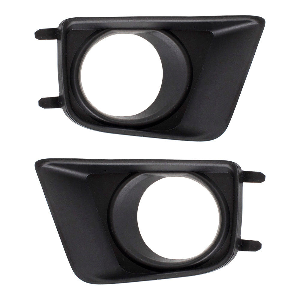 Brock Replacement Set Fog Light Covers Compatible with 2012-2015 Tacom ...