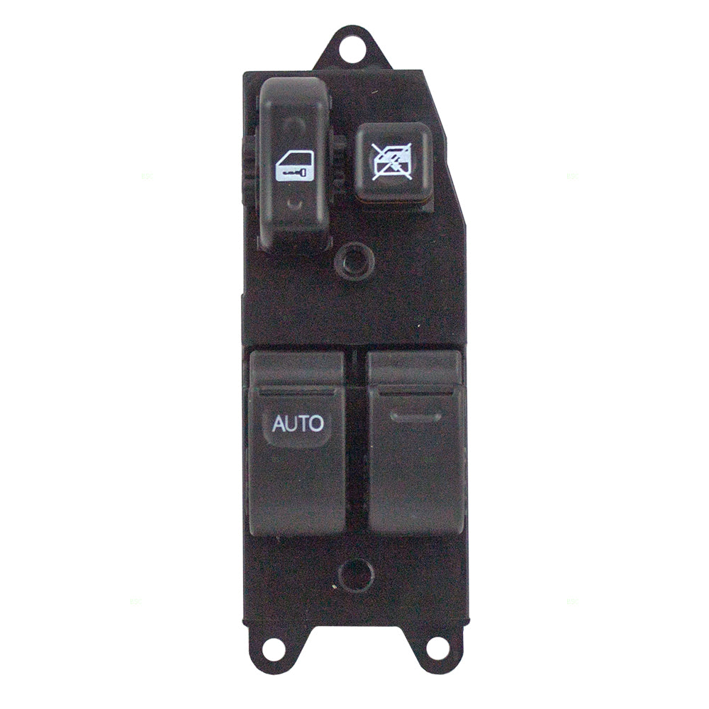 Brock Replacement Drivers Front Power Window Master Switch Control Lev ...